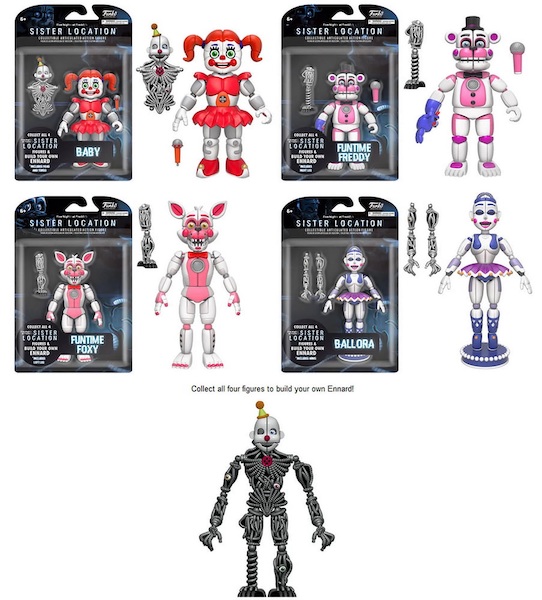 FNAF Action Figures and Playsets Price Guide